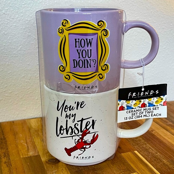 Warner Bros. | Dining | Friends Mug Set | Poshmark